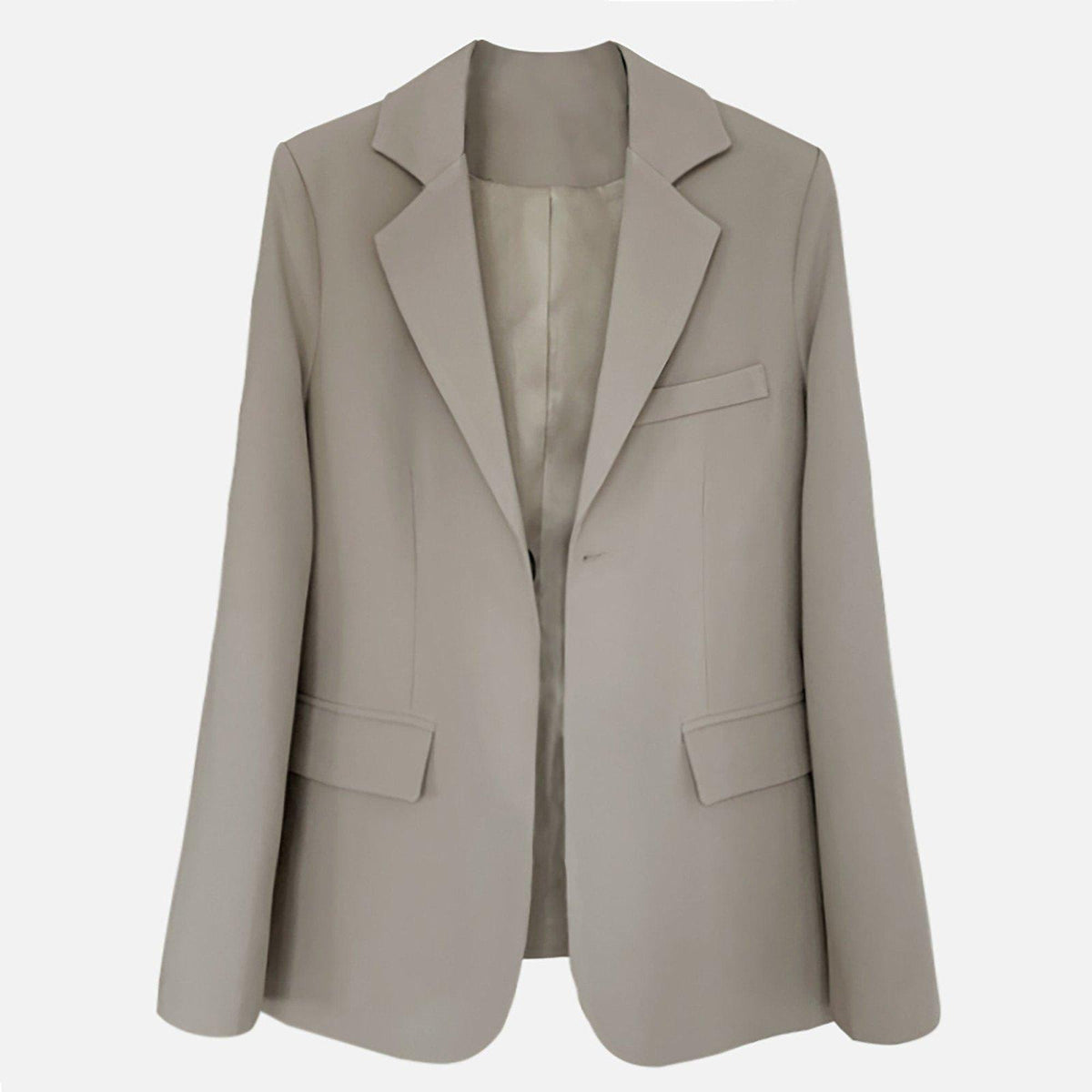 Single Breasted One Button Blazer – Vivian Seven